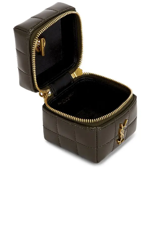 Saint Laurent Cube Bag - Vineyard Green | Editorialist